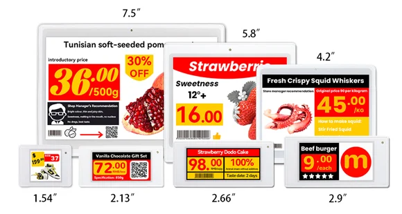 Digital Price Tag Supplier in China– Zhsunyco